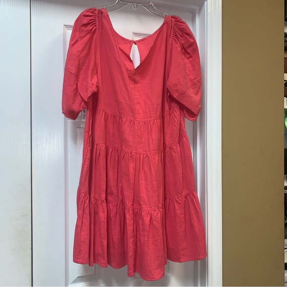 Lizard Thicket | Dresses | Hot Pink Layered Dress By Cisa Lizard ...